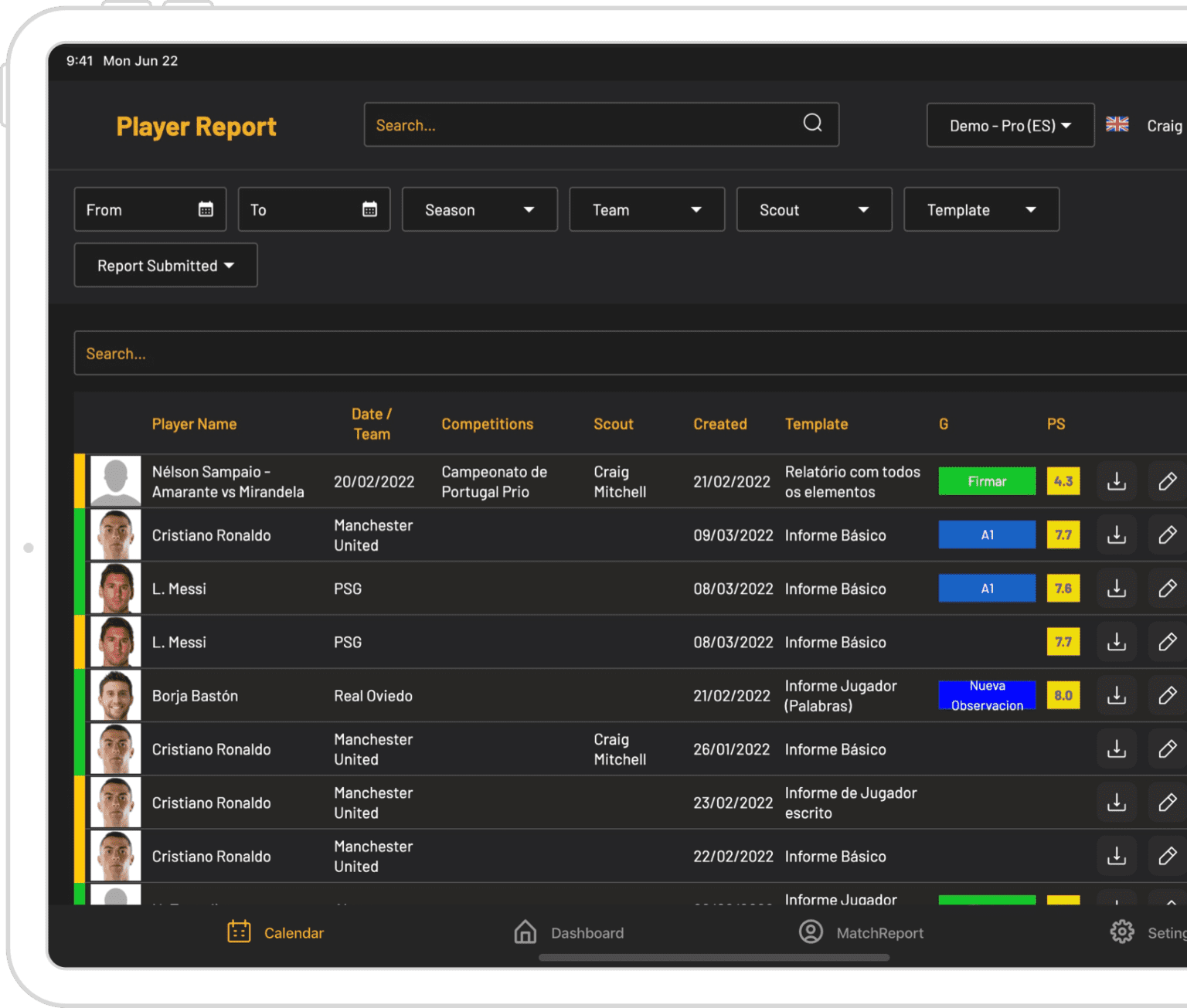 Scouting System Talent - Scouting System