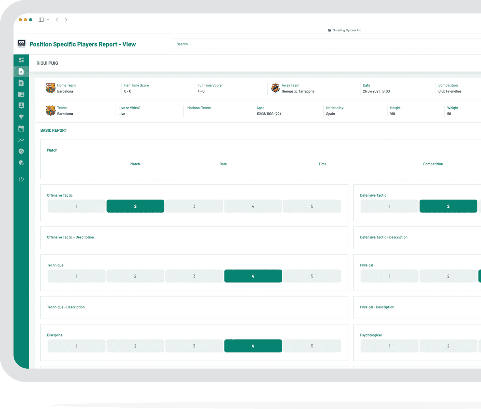 Scouting System Pro - Scouting System